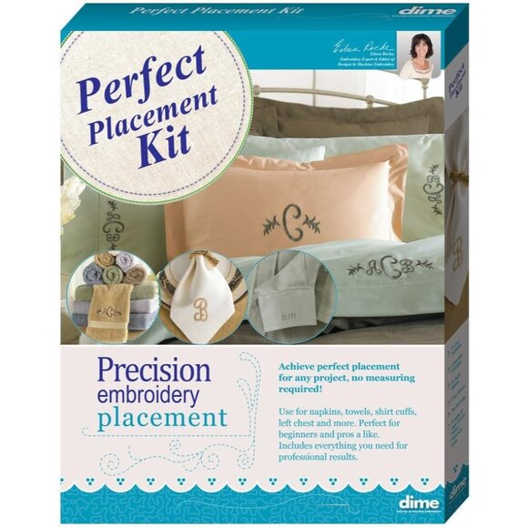 Other | Perfect Placement Kit For Machine Embroidery Design Placement ...